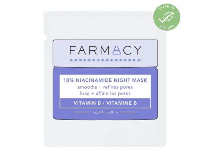 FARMACY 10% Niacinamide Night Mask 1.5ML | Lazada