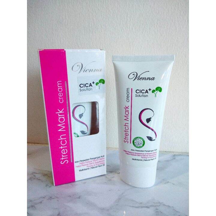VIENNA STRETCH MARK CREAM ORIGINAL TUBE 80ML / VIENNA STRETCH MARK KRIM ...