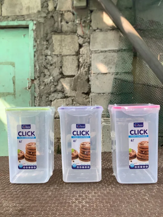 Click food container 4 liters | Lazada PH