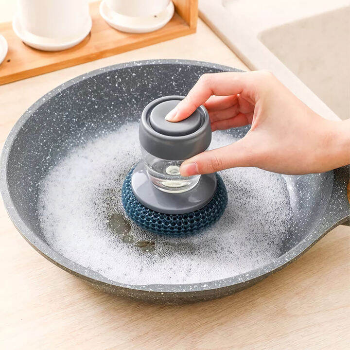 Sikat / Sabut / Spons / Sponge / Busa Alat Dispenser Botol Wadah Sabun ...