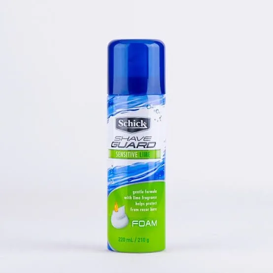 Schick Shave Guard Sensitive Lime Foam (220ml) | Lazada PH