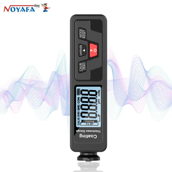 NOYAFA ET330 Car Paint Thickness Gauge Portable Coating Thickness Gauge ...