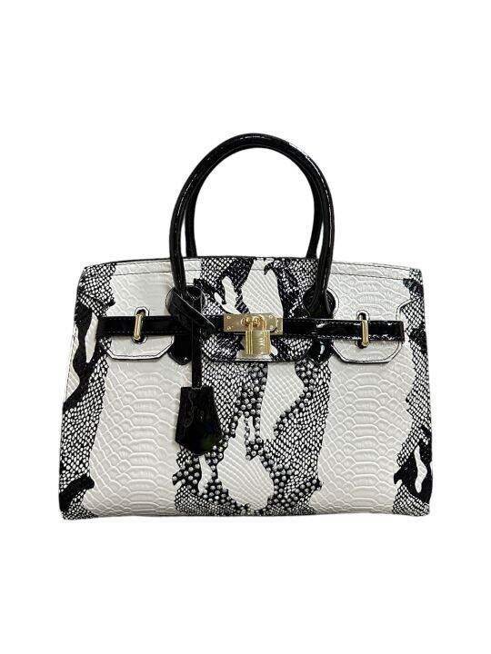 Cheritan SN-48 กระเป๋าเชอริตัน กระเป๋าแฟชั่น ลายหนังงู | Lazada.co.th