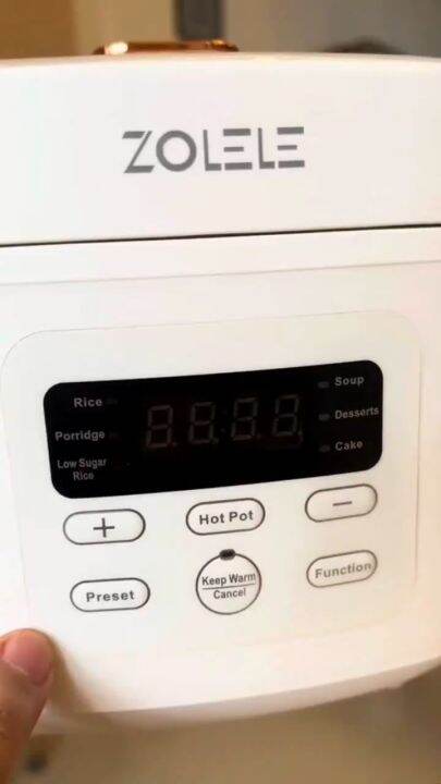 ZOLELE ZB500 3L Multi-Function Low Sugar Rice Cooker Non Stick Multifunctional electric Rice ...