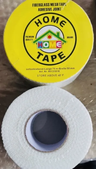 home adhesive fiber glass mesh tape Gasa tape 30m 50mm 50mmx75m | Lazada PH