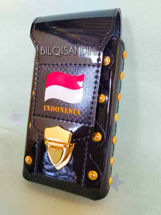 tempat hp pinggang single logo bendera | Lazada Indonesia