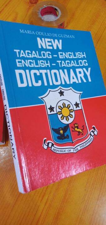 new Tagalog English English Tagalog Dictionary | Lazada PH