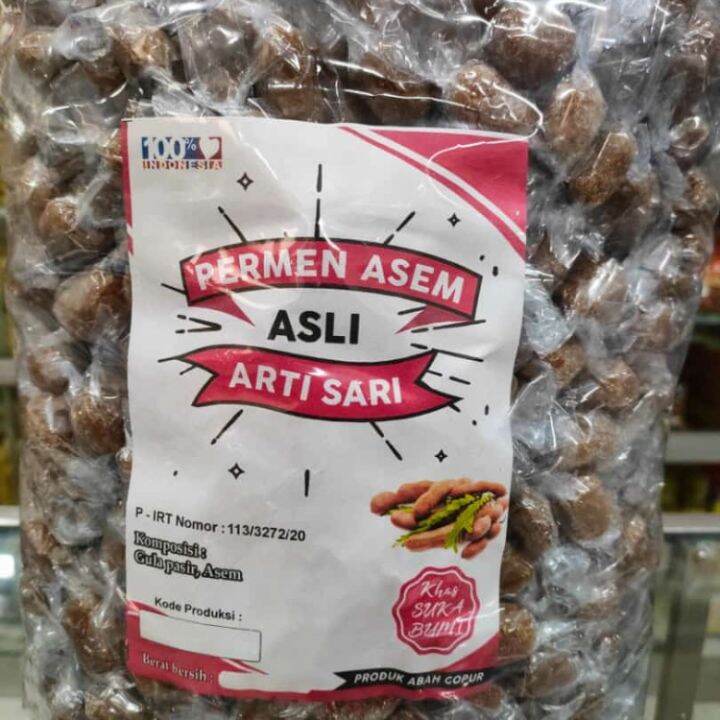 Permen Asem Asli Arti Sari /Permen Empuk Enak Segar | Lazada Indonesia