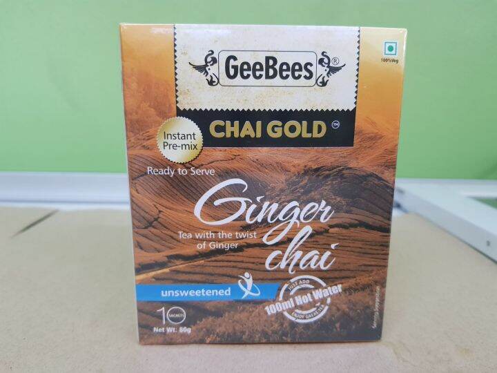 Chai Gold Tea Ginger Unsweetened 80g | Lazada PH