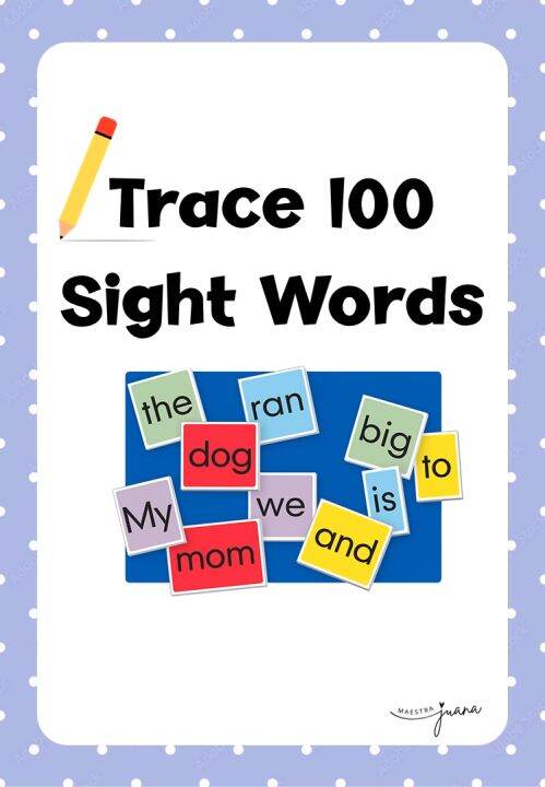 TRACE 100 SIGHT WORDS | Lazada PH