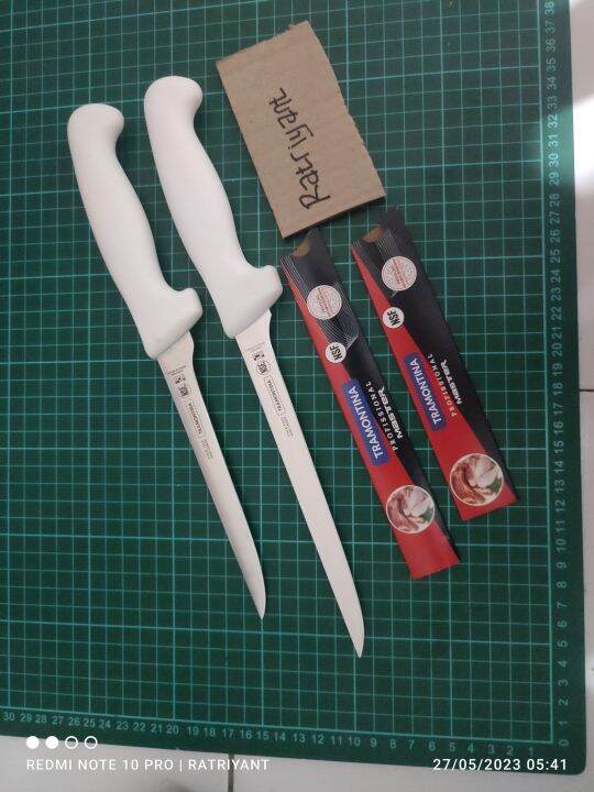 Pisau Boning Lurus fillet Ori Tramontina Brasil PB 15cm/18cm | Lazada ...