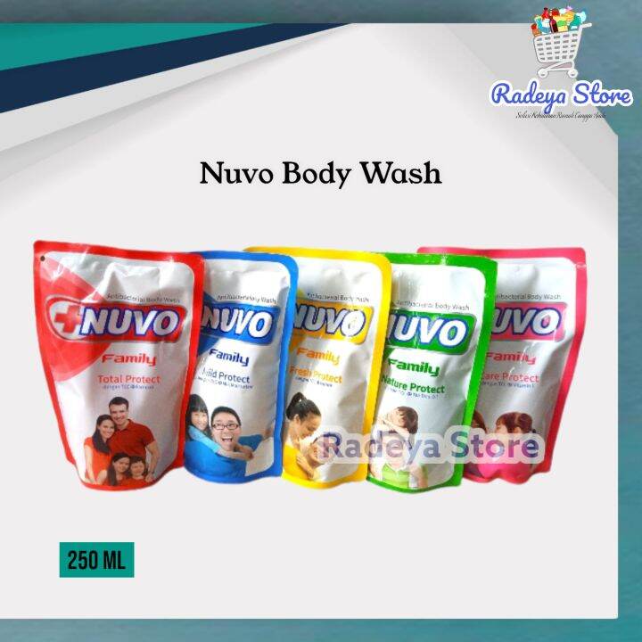 Nuvo Body Wash Promo Murah / Sabun Mandi Cair Kemasan Pouch 450 ML ...