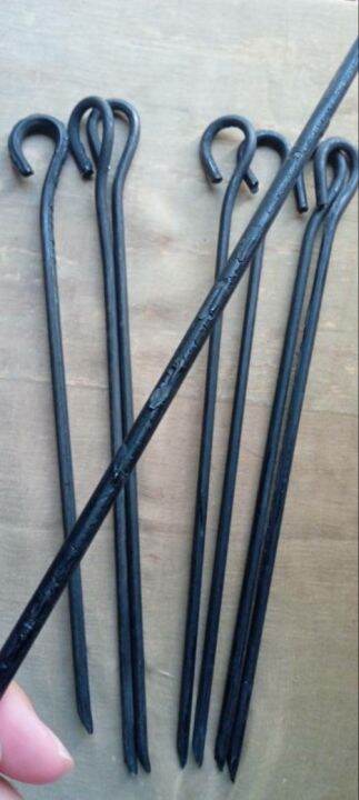 pasak tenda besi 20cm dan 30cm bijian | Lazada Indonesia