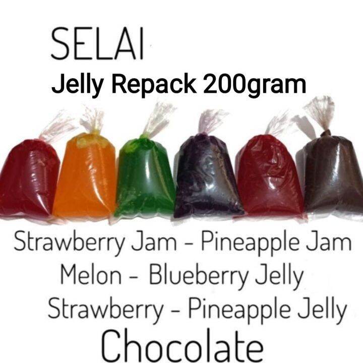 Selai Jelly Repack 200 gram aneka rasa | Lazada Indonesia