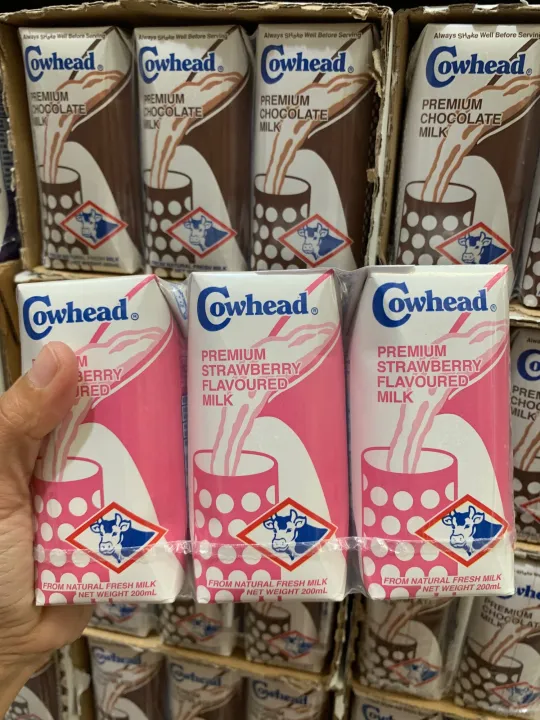 COWHEAD MILK DRINK STRAWBERRY 3X200ML | Lazada PH