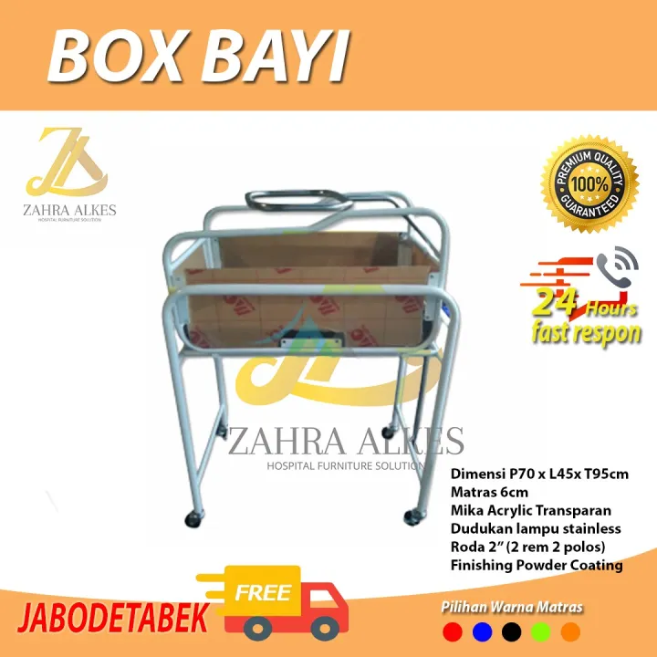 Bok Bayi Besi Tempat Tidur Bayi | Lazada Indonesia