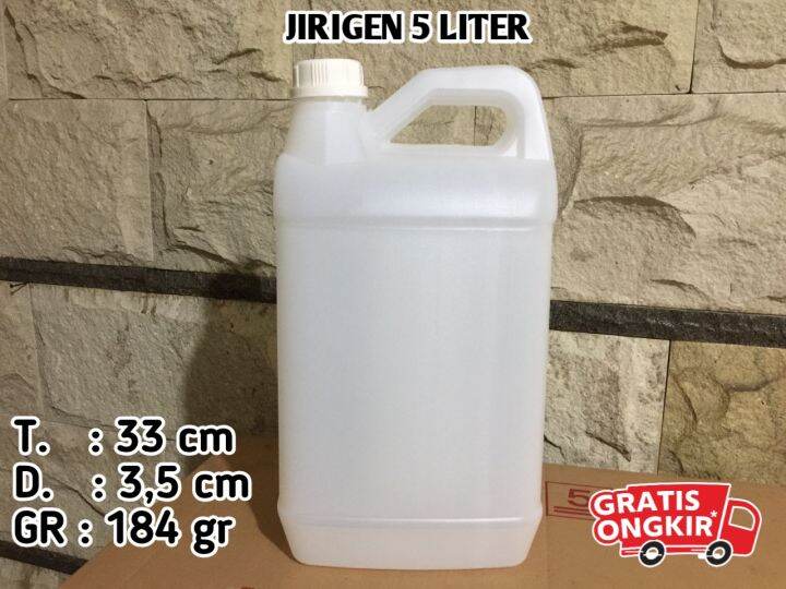 jirigen 5 liter // jurigen 5 liter // kimia // madu | Lazada Indonesia