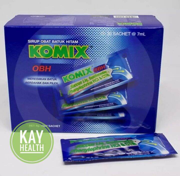 Komix Obat Batuk Sachet isi 30 Original | Lazada Indonesia