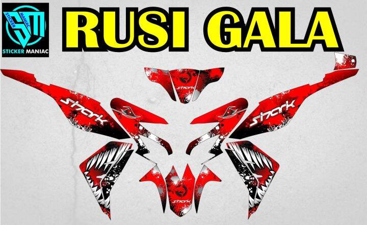 Rusi Gala full body decals | Lazada PH