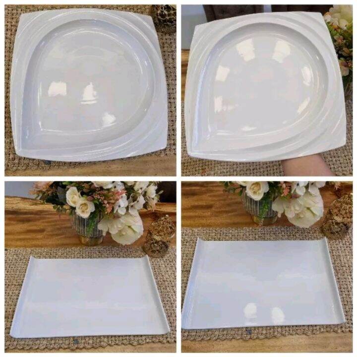 Ceramic platter for glazing table and pica pica | Lazada PH