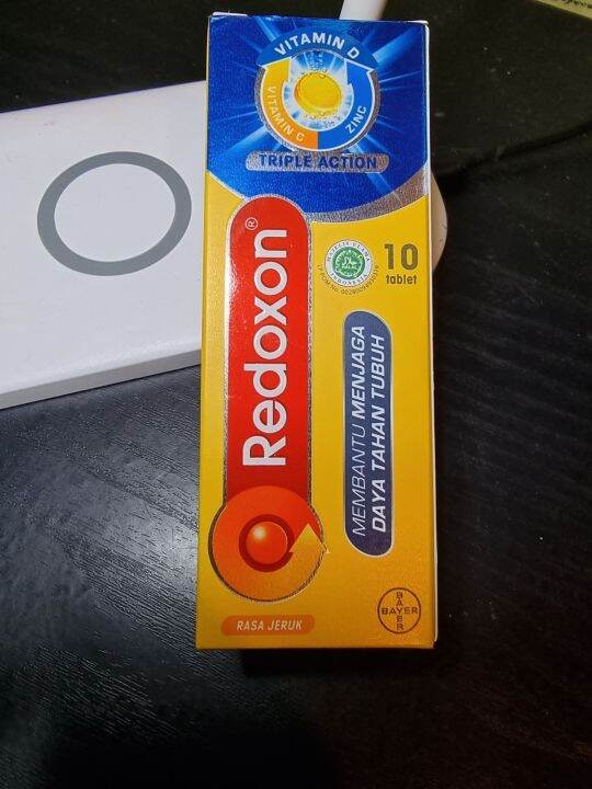 REDOXON TRIPLE ACTION isi 10 tablet | Lazada Indonesia