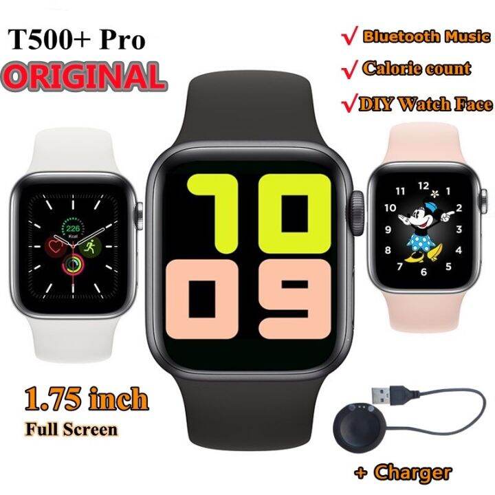💘【Ready stock】FREE Shipping+COD💘 The new T500+Smartwatch PRO series 8 ...