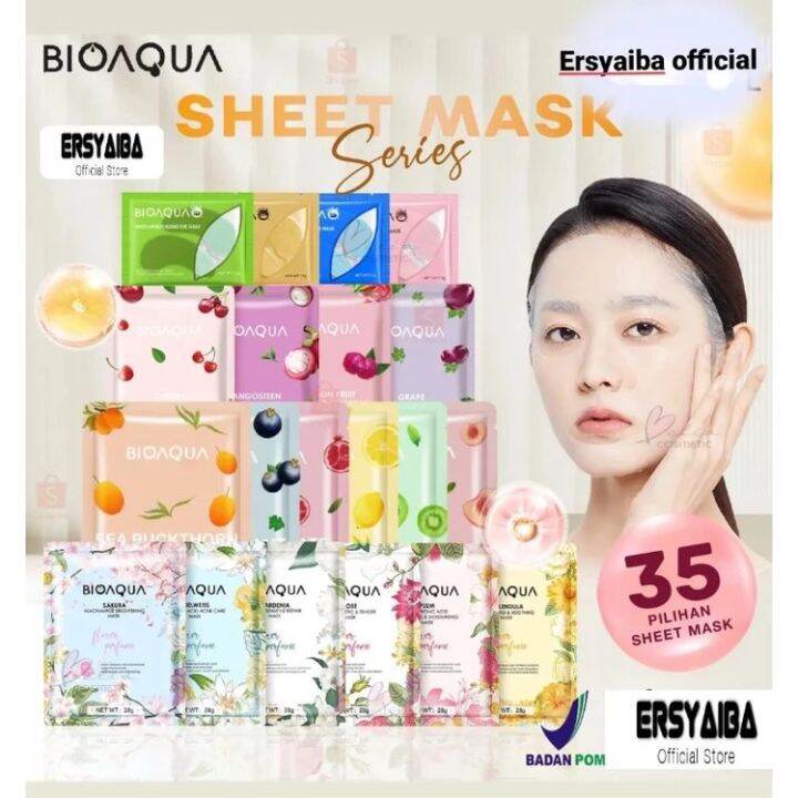 Bioaqua Sheet Mask | Lazada Indonesia