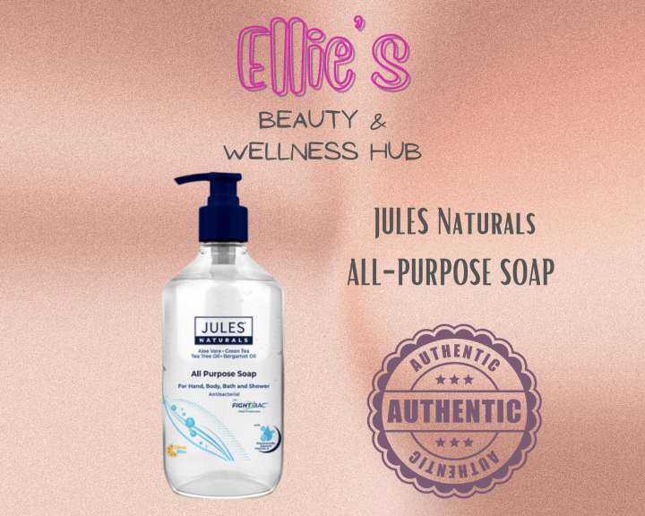 JULES Naturals ALL-PURPOSE LIQUID SOAP | Lazada PH