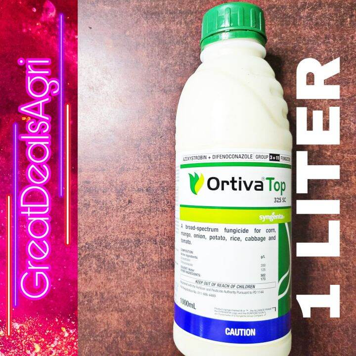 ORTIVA TOP 325 SC AZOXYSTROBIN AND DIFENOCONAZOLE FUNGICIDE (1 LITER ...