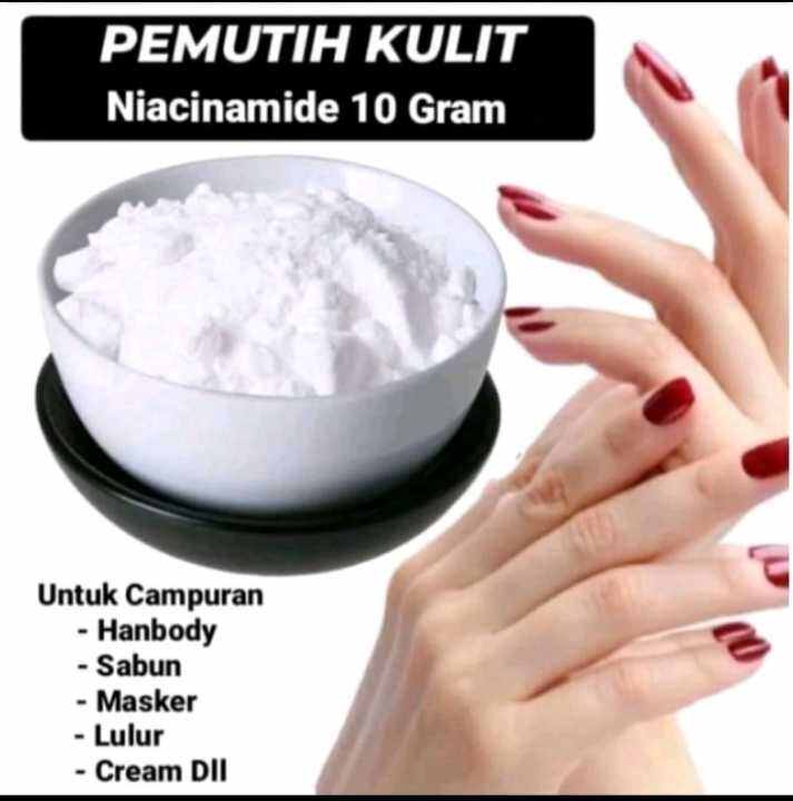 BUBUK NIACINAMIDE GRADE/VIT B3 ORIGINAL 10GR | Lazada Indonesia