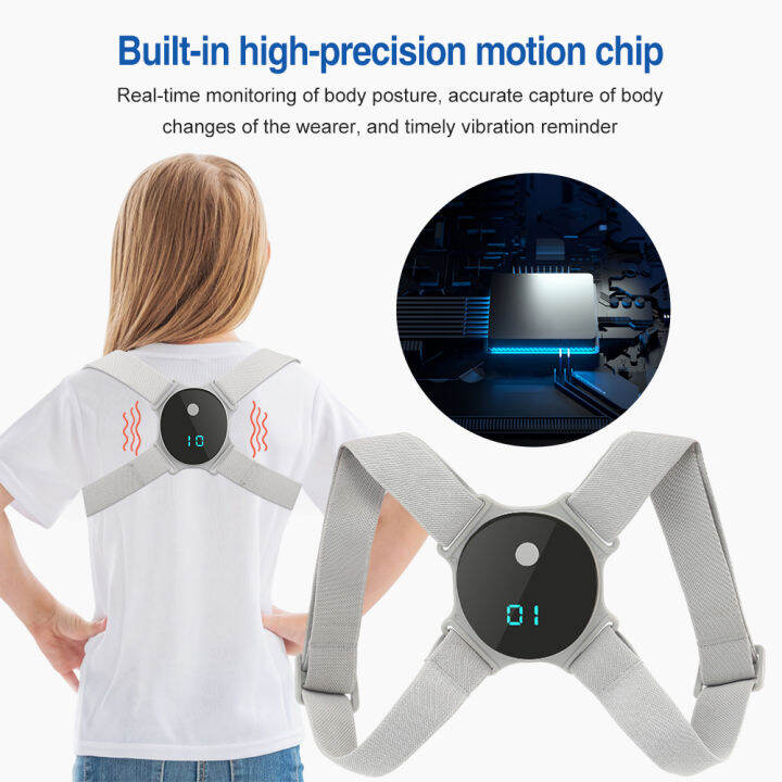 DeMoce Smart Correction Belt Posture Corrector Invisible Sitting ...