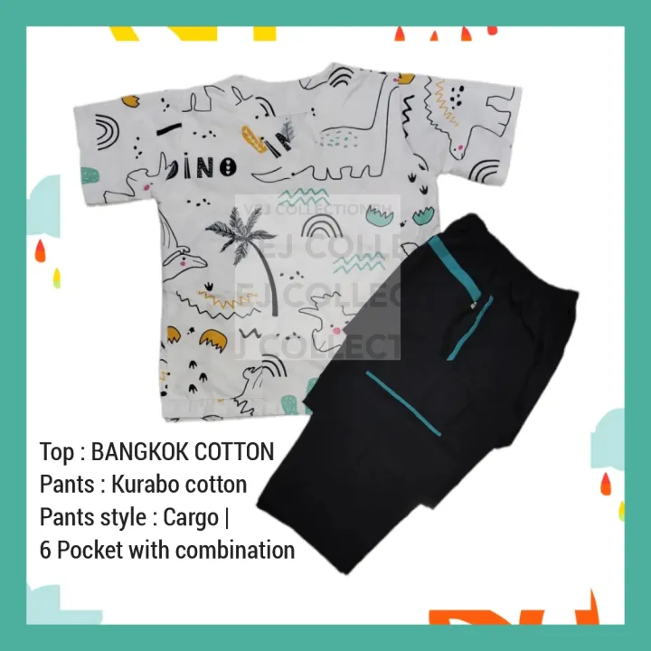 SCRUB SUIT TERNO ( BANGKOK FABRIC TOP | CARGO PANTS TERNO | Lazada PH