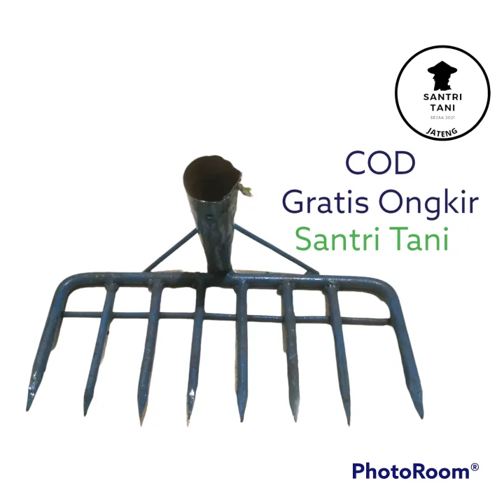 Garu Tanah Lebar - Alat Taman Garpu - Garuk Sampah Besar | Lazada Indonesia
