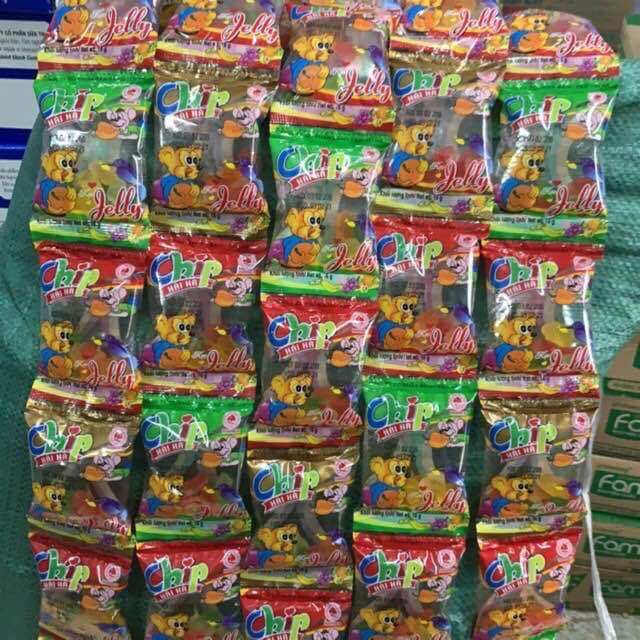 Dây 10 Gói Kẹo Jelly Chip Hải Hà gói 16g | Lazada.vn