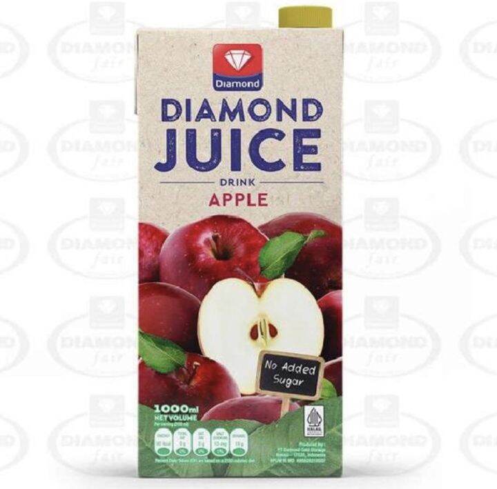 JUS DIAMOND JUS APEL 1 LITER | Lazada Indonesia