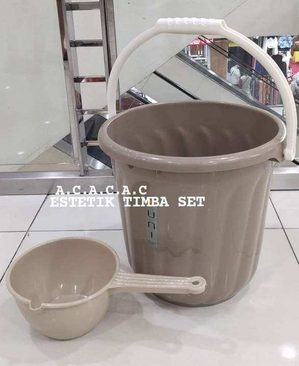PLASTIC PAIL WITH DIPPER 22LITERS SET | Lazada PH