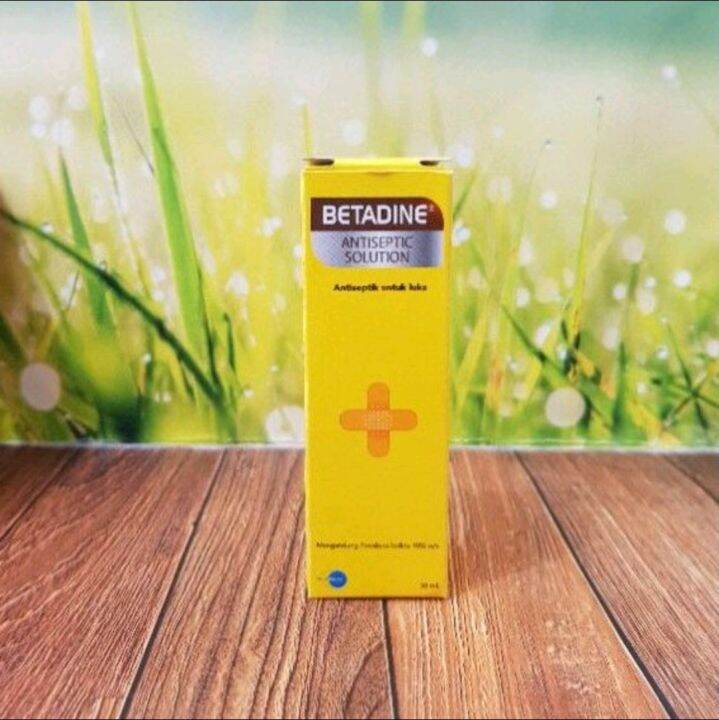 Betadine Antiseptic Solution 30ml - Antiseptic utk Luka | Lazada Indonesia