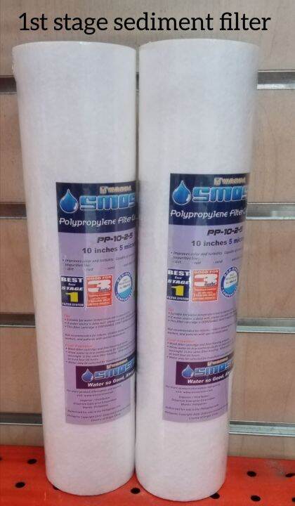 1st stage sediment Filter high grade filter 10" standard size | Lazada PH