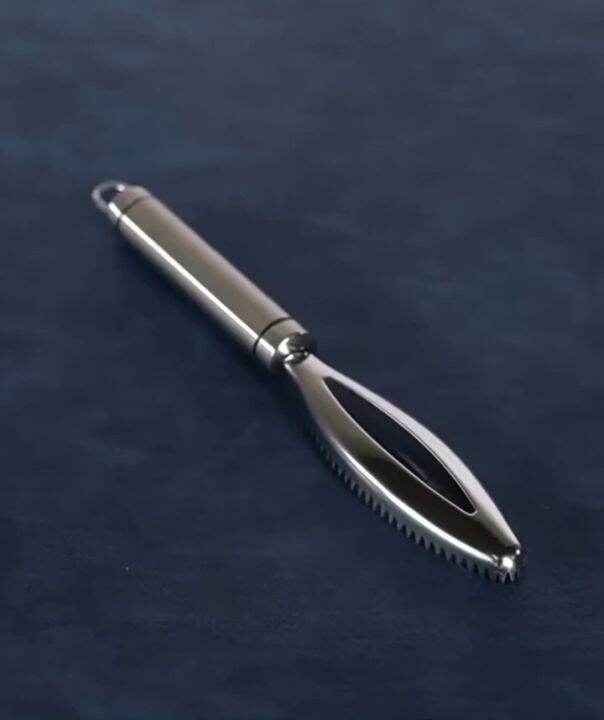 Fish scraper ที่ขูดเลาะเกล็ดปลาสแตนเลส ที่ขูดเกล็ดปลา 1 ชิ้น | Lazada.co.th