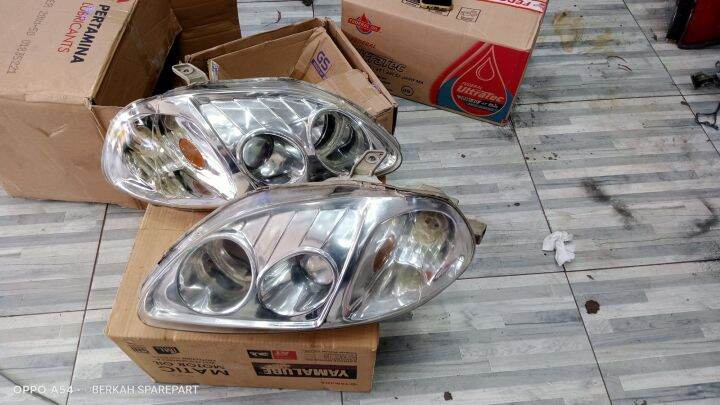 Headlamp lampu depan Honda Civic Ferio 1996 1997 1998 angel eyes ...