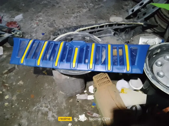 GRIL TRUCK CANTER MODEL APOLO TRANPORMER BIRU LIST KUNING | Lazada ...