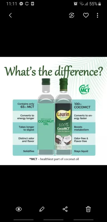 Laurin MCT Oil 500ml | Lazada PH