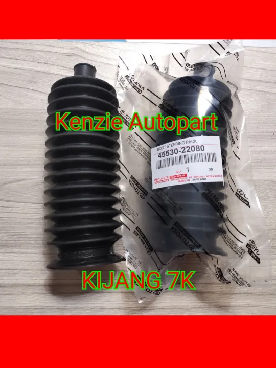 KARET BOOT STEERING RACK END TOYOTA KIJANG KAPSUL KF60 7K | Lazada ...