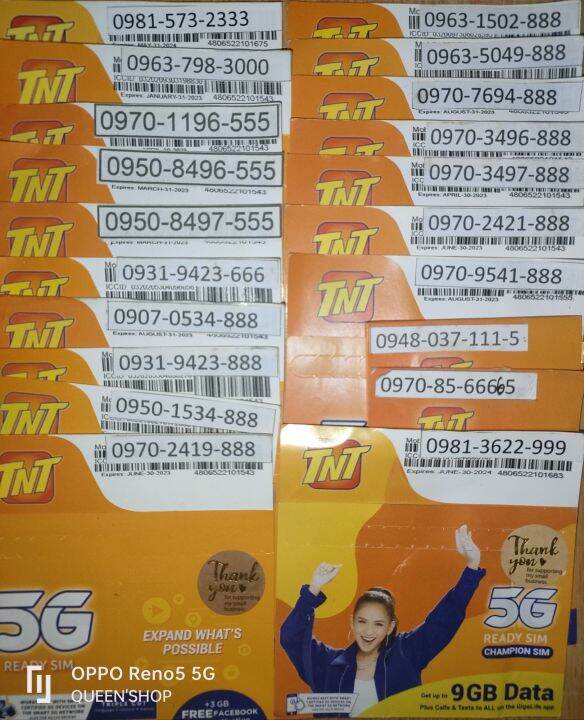 TALK N' TEXT 5G VANITY SPECIAL SIM | Lazada PH