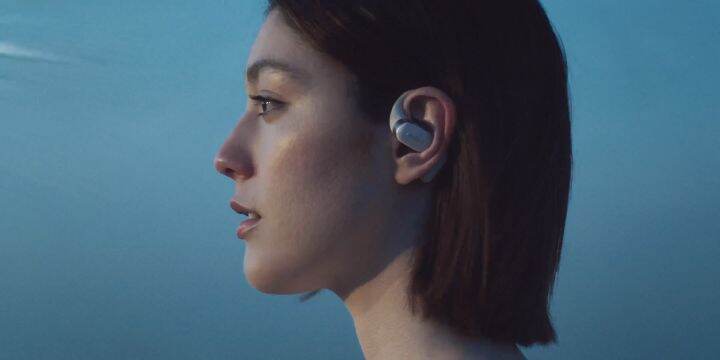 SHOKZ T910 OpenFit for 2023 Open-Ear True Wireless Bluetooth Headphones with Microphone, Sweat ...