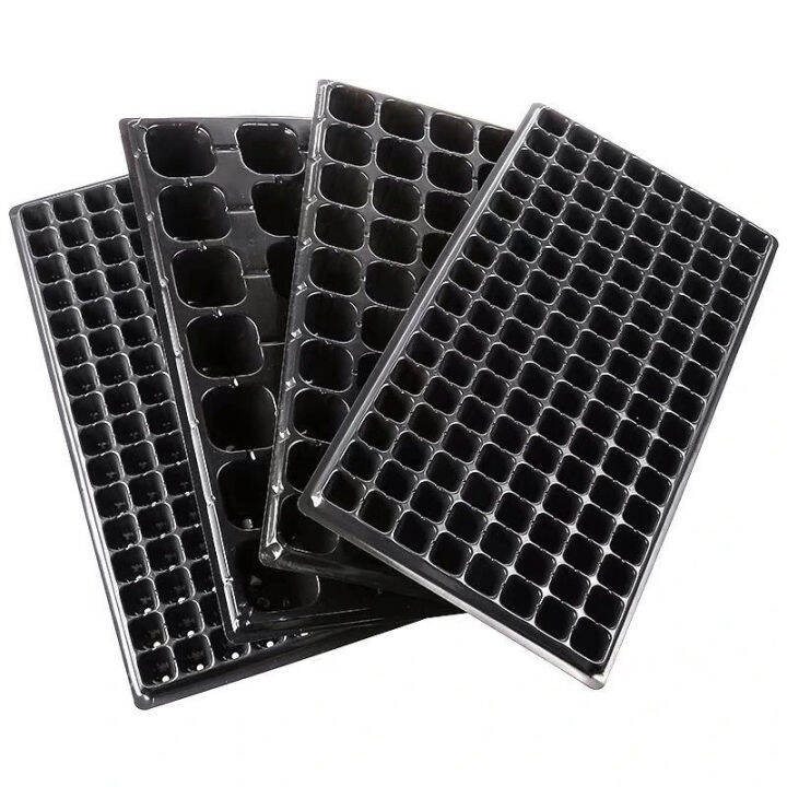 Seedling Tray 32/50/72/105/128 Holes Garden Starter Trays Strength Seed ...