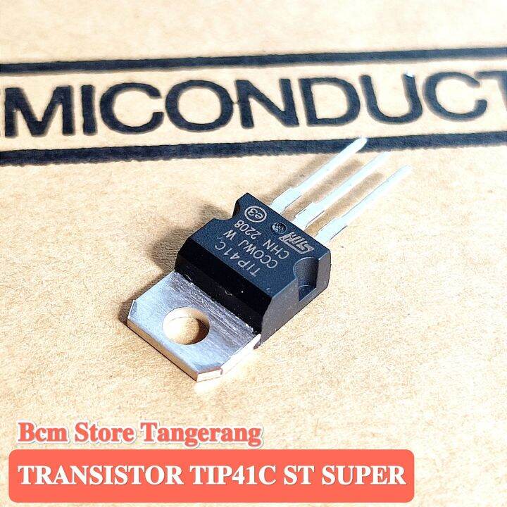 ( 1 BUAH ) TRANSISTOR TIP41C TIP41 TIP 41 ST SUPER | Lazada Indonesia