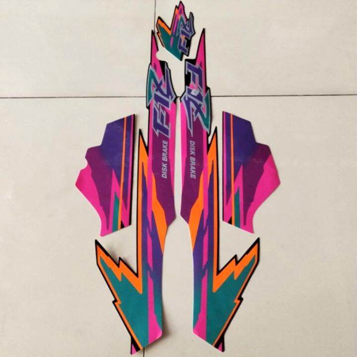 Striping Ori body Yamaha F1ZR 1995 stiker bawaan original bodi f1z r ...