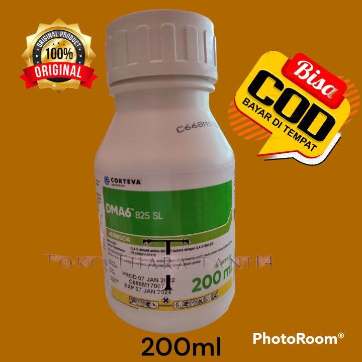 HERBISIDA DMA 6 825 SL 200 ML PEMBASMI RUMPUT DAUN LEBAR | Lazada Indonesia