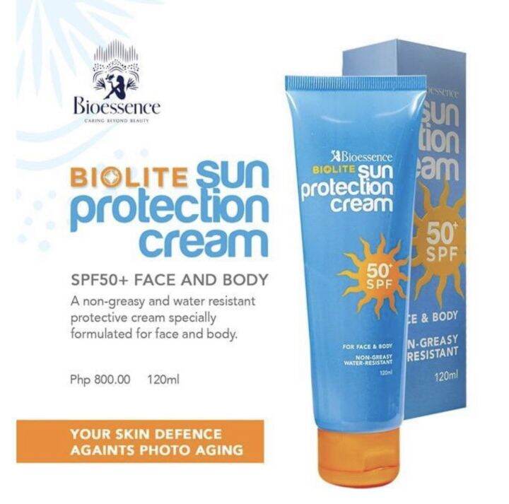 Bioessence Biolite Sun Protection Cream SPF50+ | Lazada PH